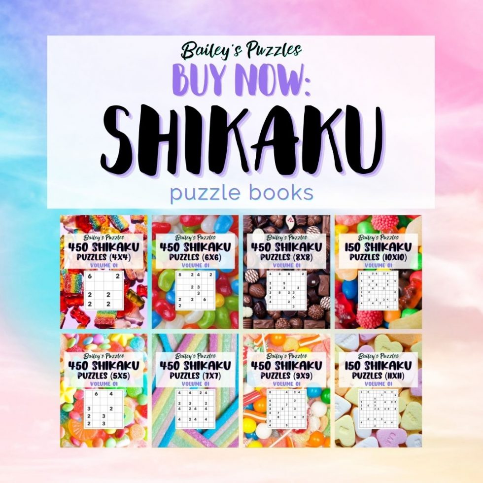 Everything Shikaku - Bailey's Puzzles