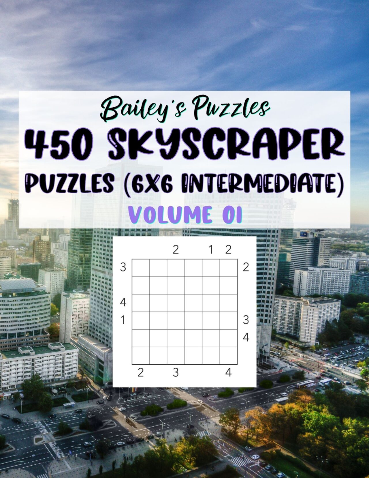 Skyscraper Puzzle Books - Bailey's Puzzles