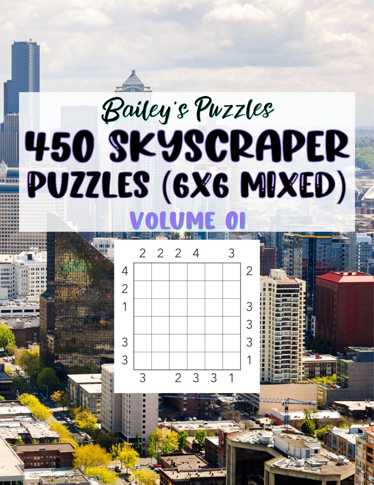 Skyscraper Puzzle Books - Bailey's Puzzles