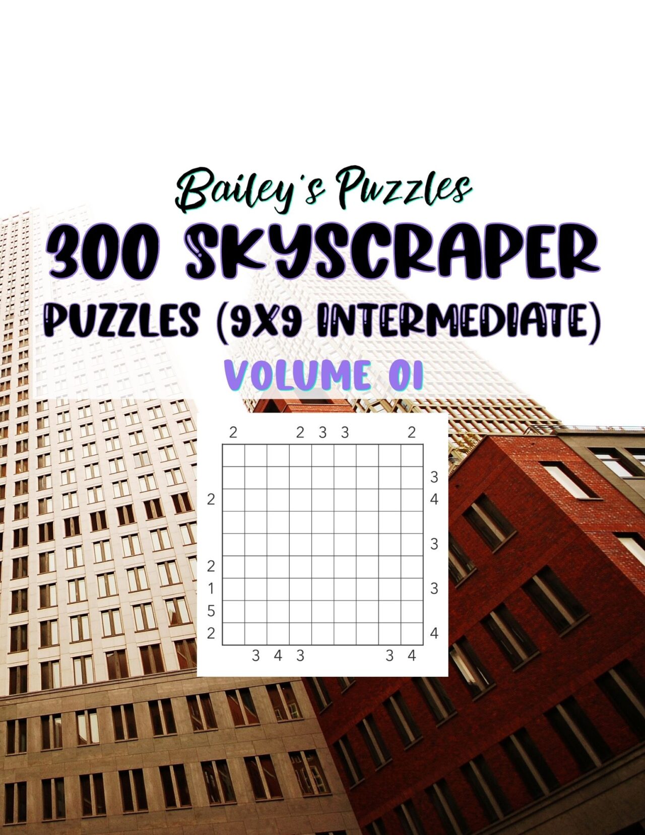 Skyscraper Puzzle Books - Bailey's Puzzles